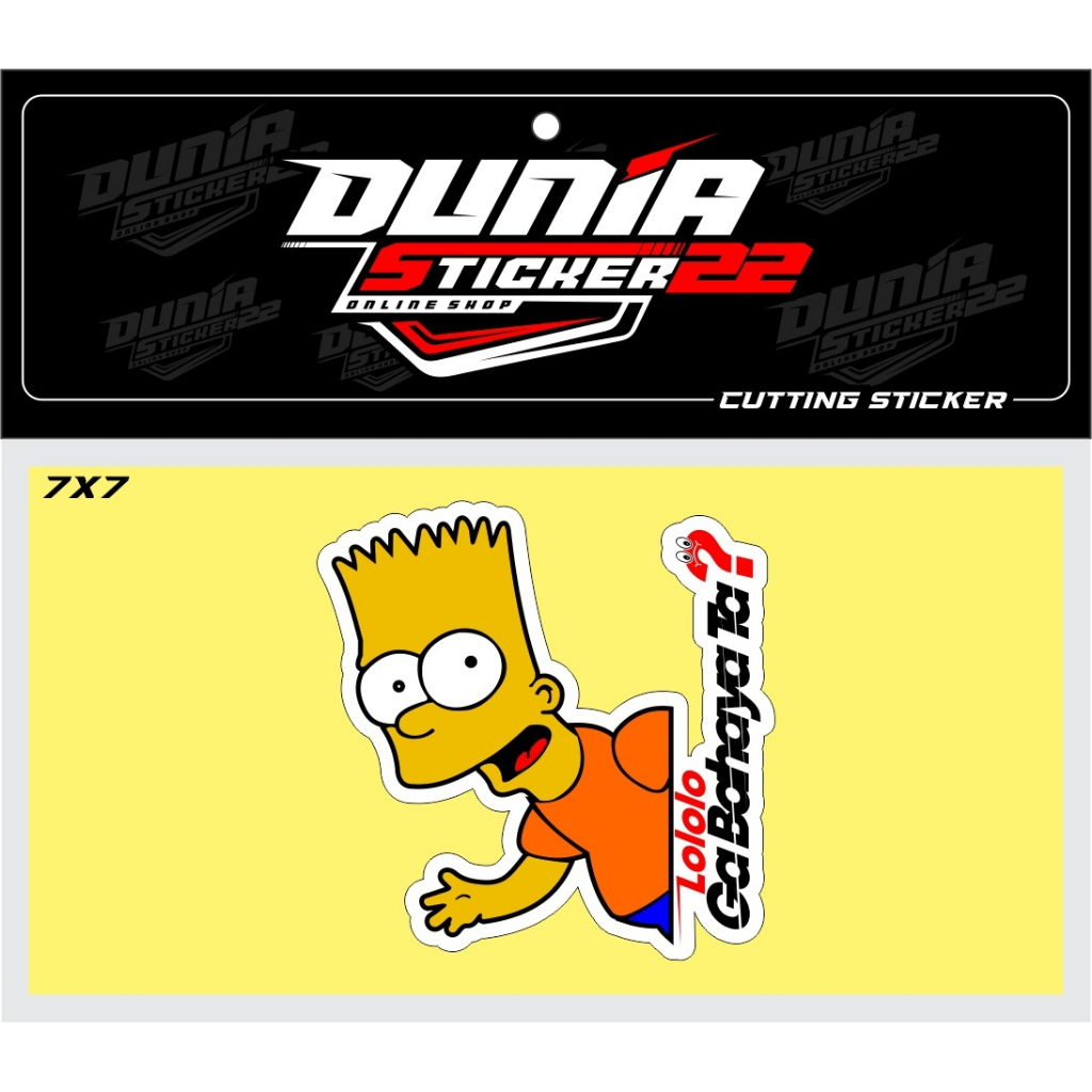 Jual Stiker print viral /Sticker kata kata / sticker Kekinian ukuran ...