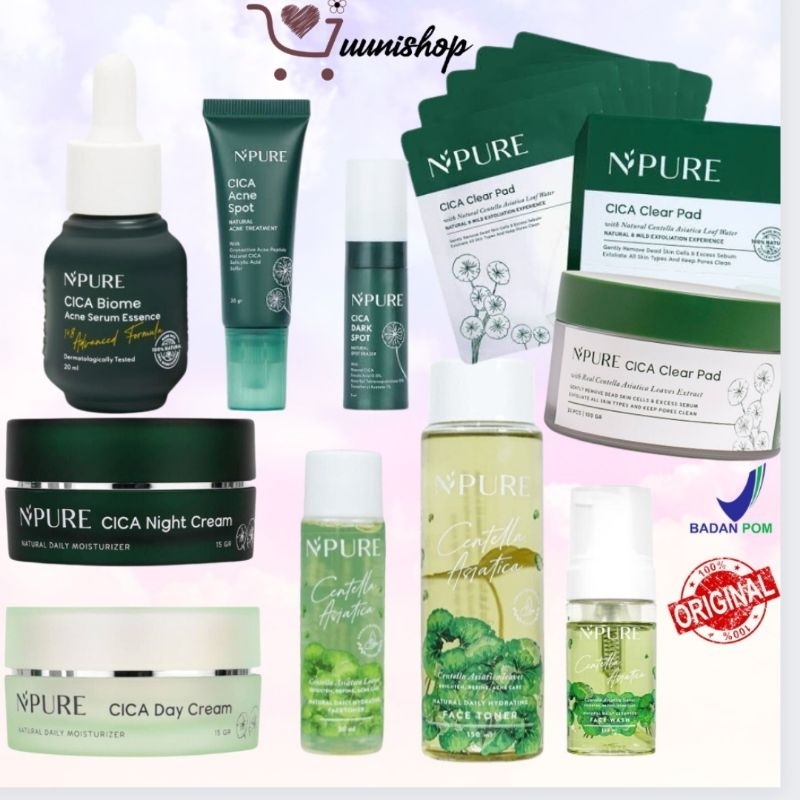Jual Npure cica serries ( Npure acne series ) | Shopee Indonesia