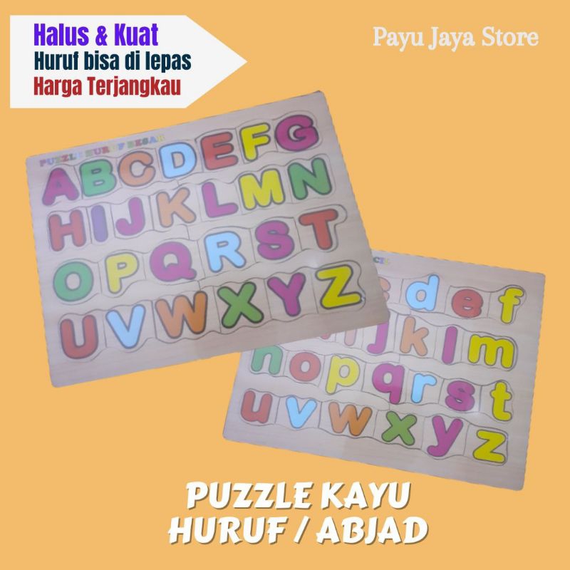 Jual Puzzle Anak Huruf abjad | Shopee Indonesia