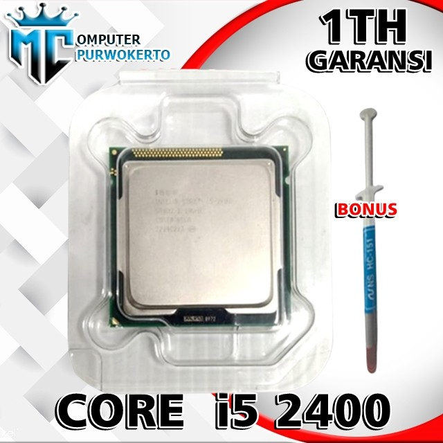 Jual Processor Intel LGA 1155 Core I5 2400 3.10 Ghz | Shopee Indonesia