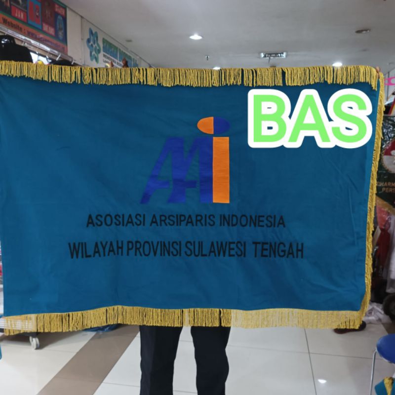 Jual BENDERA PETAKA AAI/BENDERA CUSTOM/BENDERA BORDIR | Shopee Indonesia