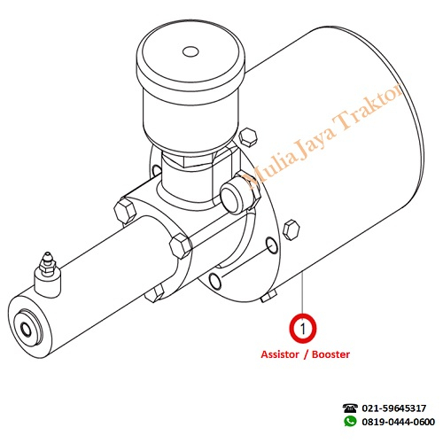 Jual Assistor - Brake Booster Wheel Loader Liugong | Shopee Indonesia