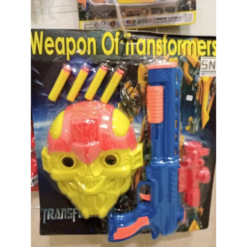 Jual Weapon Of Transformers Tembak Set Topeng Transformers | Shopee ...