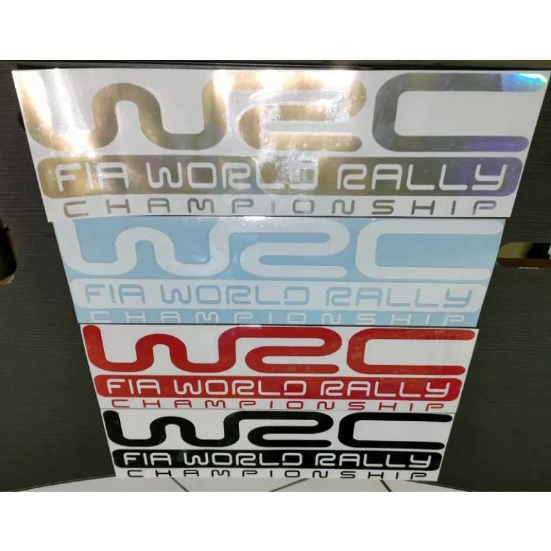 Jual STICKER CUTTING WORLD RALLY CHAMPIONSHIP | Shopee Indonesia