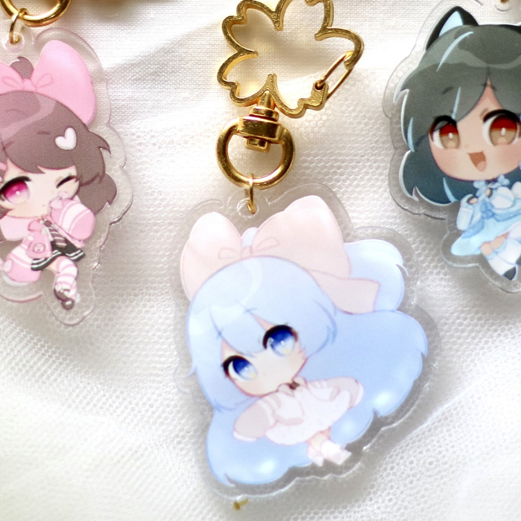 Jual [CLEARANCE SALE] Genshin Impact Sky OC Keychain Acrylic Gantungan ...