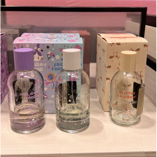 Jual Zara KIDS PERFUME Holiday Mood / Friday Forever / Glitter Rainbow | Shopee Indonesia