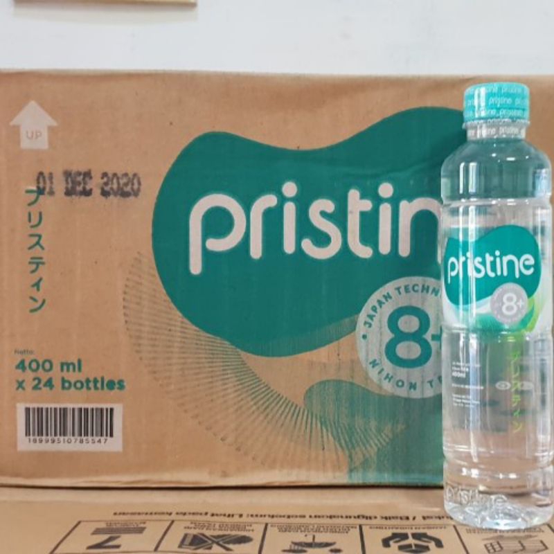 Jual Pristine 400 ml - air mineral 1 dus ( 400ml x 24 botol ) | Shopee Indonesia