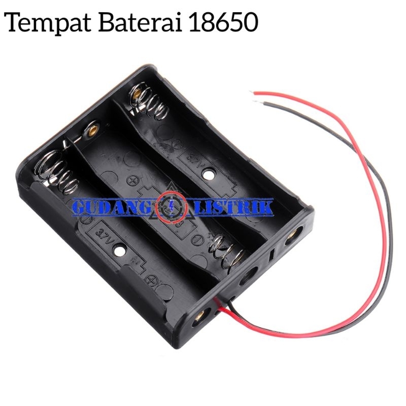 Jual Kotak Terminal Tempat Baterai Seri Plus Kabel 3 Slot Battery ...