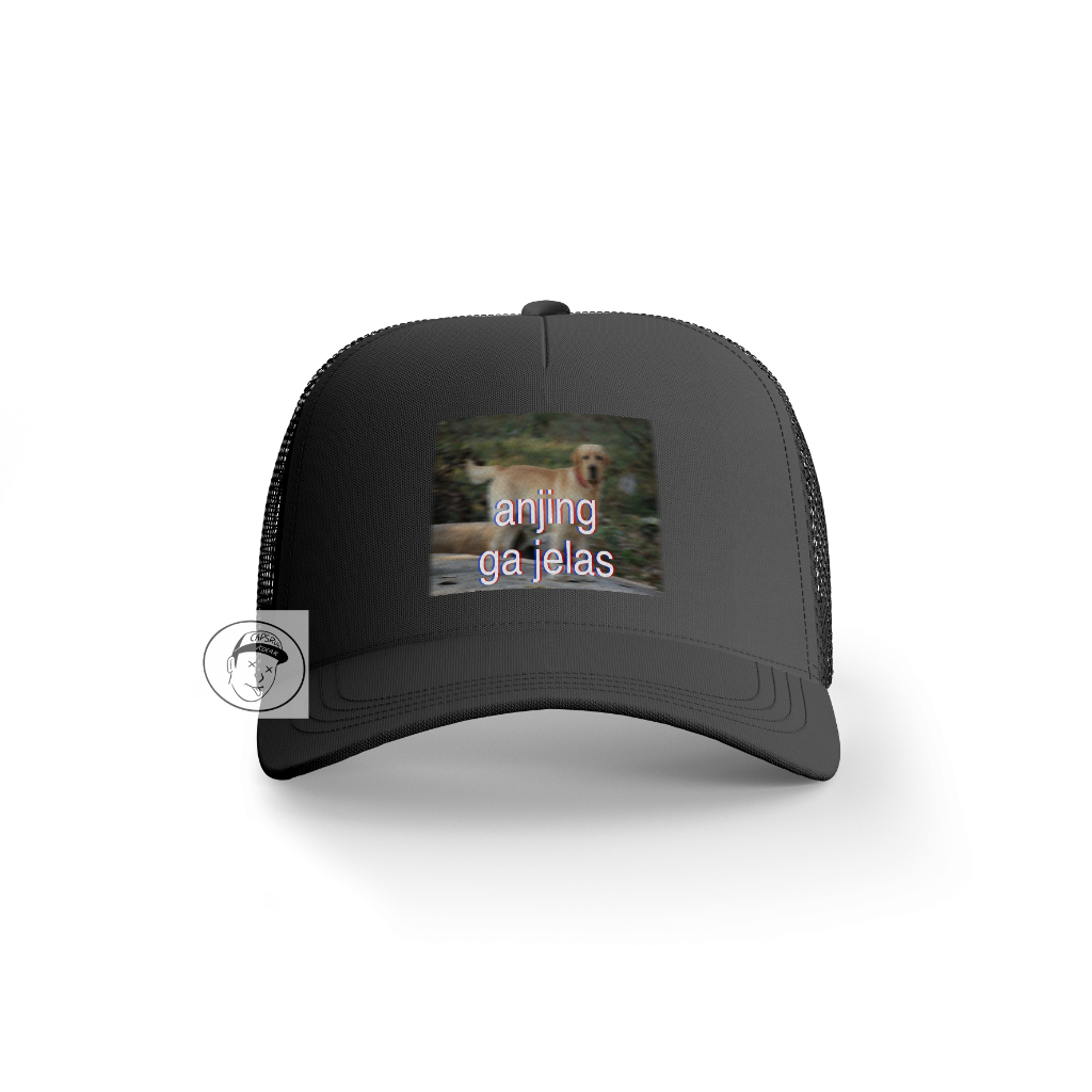 Jual Topi Anjing Gajelas | Promo Terbatas | Topi Jaring Trucker Wild ...