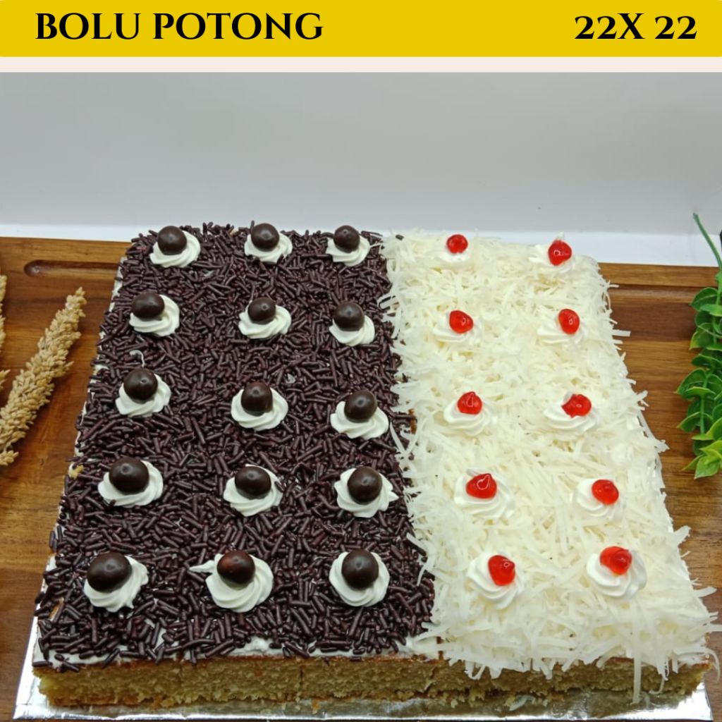 Jual Bolu Potong Aneka Toping / Cake Potong 25Pcs | Shopee Indonesia