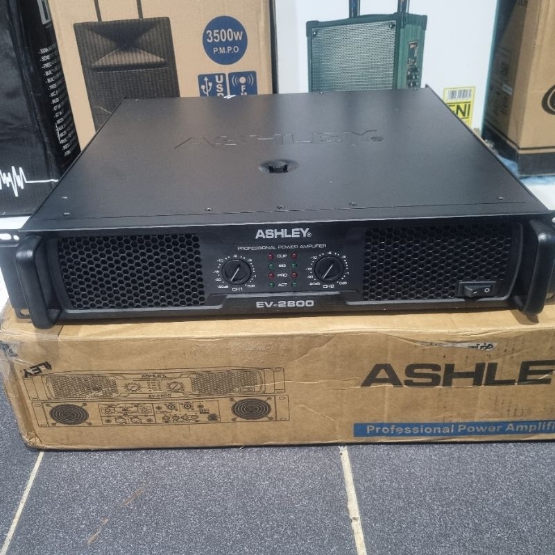 Jual Power ASHLEY EV2800 Class H Power 2 Channel Ashley EV 2800 ...