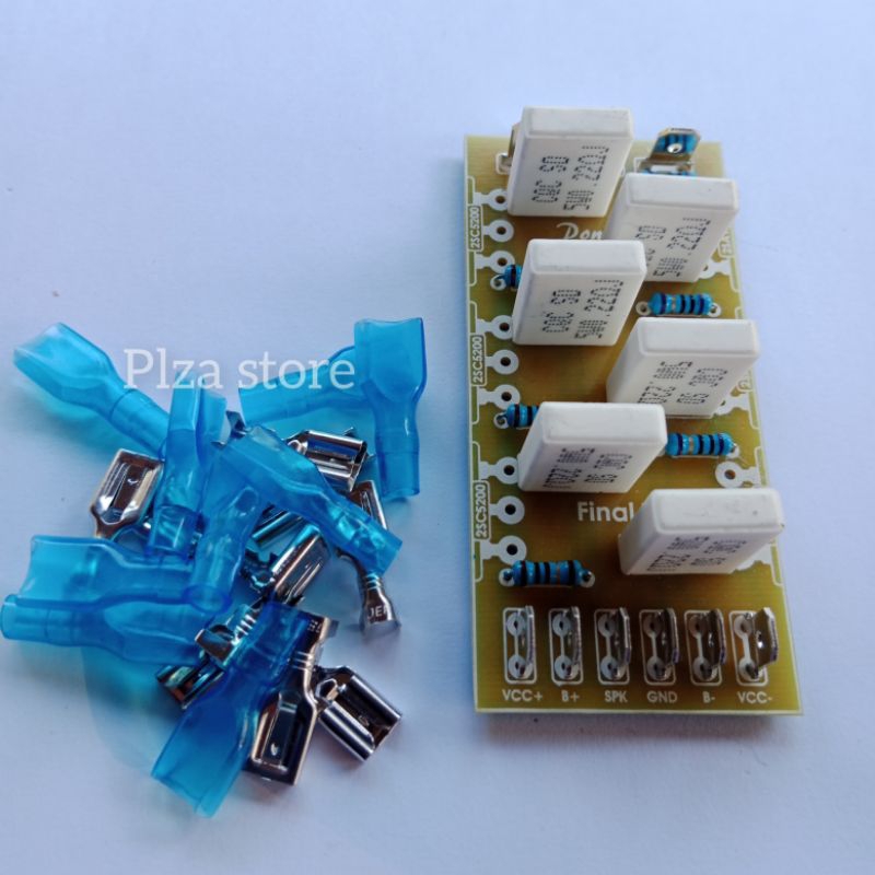 Jual PCB TR final toshiba 3 set lengkap komponen Pcb transistor final ...