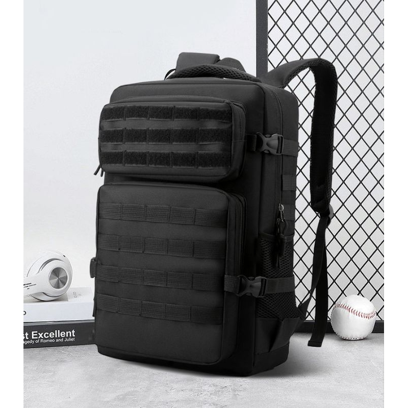 Jual Tas tactical ransel simpel army 40L/Tas punggung kerja tactical ...