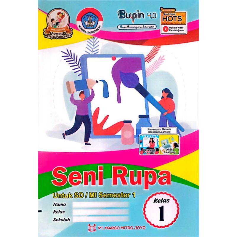 Jual LKS SD MI SENI RUPA KELAS 1 SEMESTER 1 KURIKULUM MERDEKA | Shopee ...