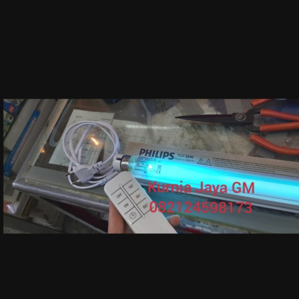 Jual PHILIPS Lampu UVC Sterilizer 30 watt Germicidal KAP REMOTE TIMER SET | Shopee Indonesia