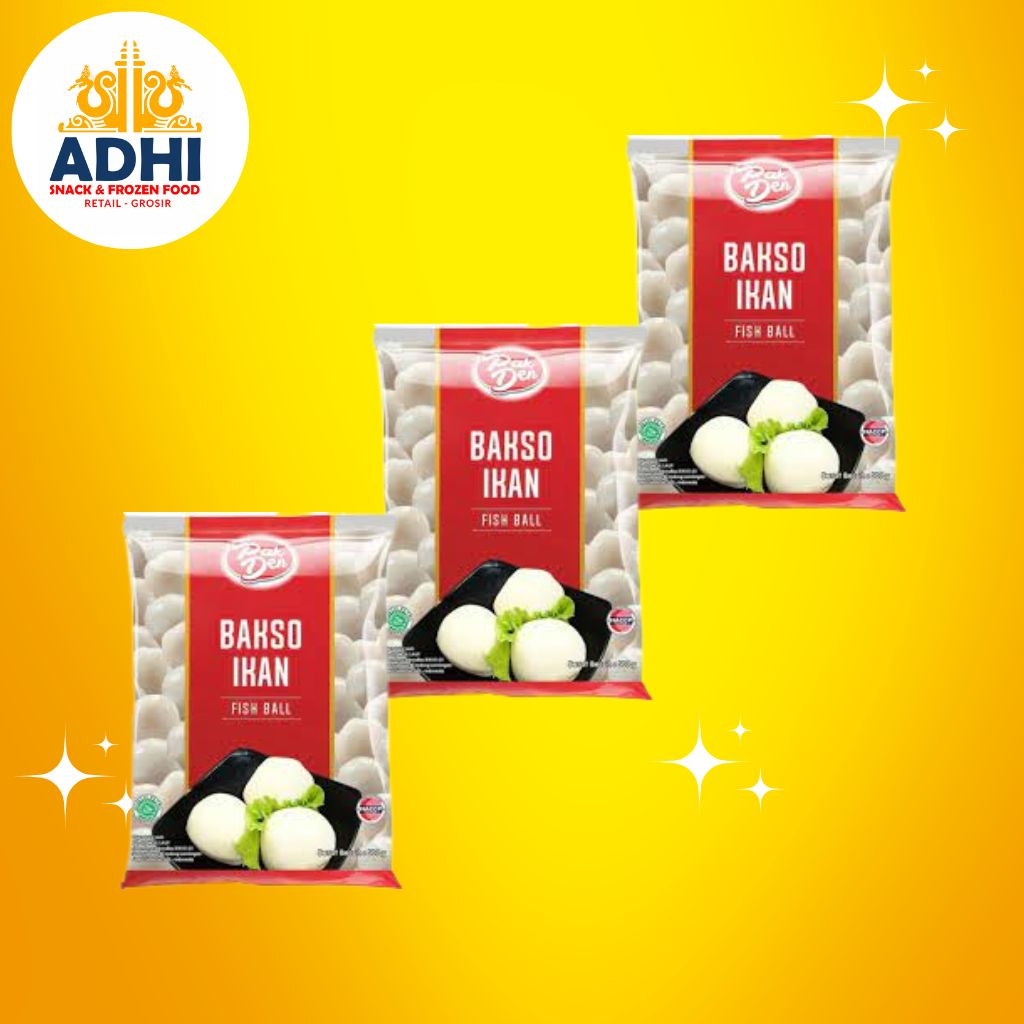 Jual PAK DEN FISH BALL 500GR_FROZEN FOOD | Shopee Indonesia