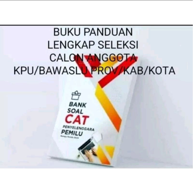 Jual Buku Soal CAT KPU dan Bawaslu Provinsi Kabupaten Kota | Shopee ...