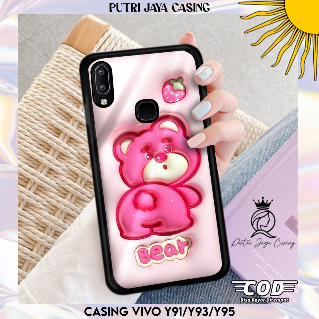 Jual Case Hp Vivo Y91 Y93 Y95 casing Vivo Y91 Y93 Y95 Motif BEARCUTE Casing Terbaru Case ...