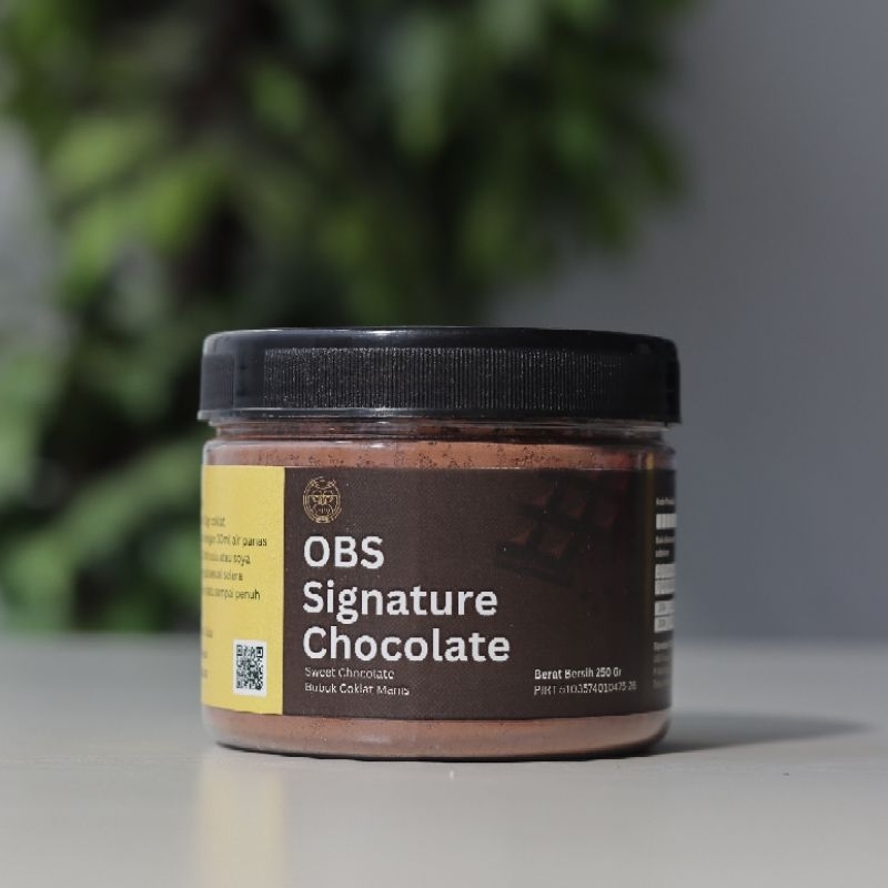 Jual Bubuk Minuman CHOCOLATE Powder | Signature Chocolate OBS | Coklat ...