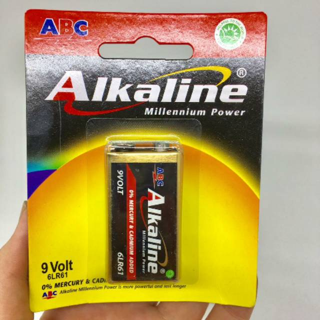 Jual Baterai Kotak 9V ABC Alkaline / Battery 9 volt | Shopee Indonesia
