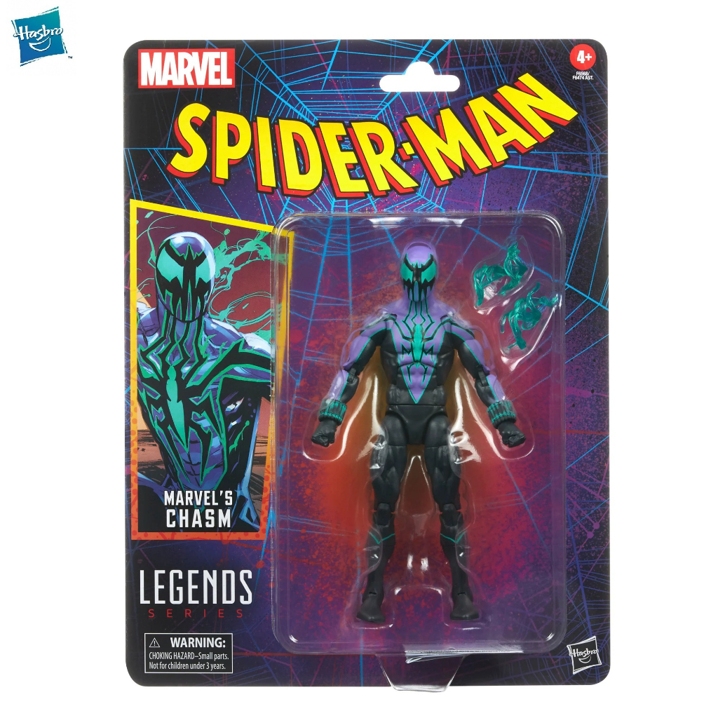Jual MARVEL Legends Retro Back Card Spider-Man Wave II Marvel's Chasm ...
