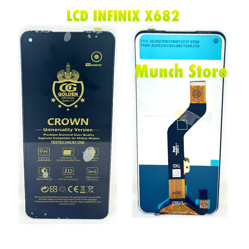 Jual Lcd Infinix Hot 10 X682 Fullset New | Shopee Indonesia