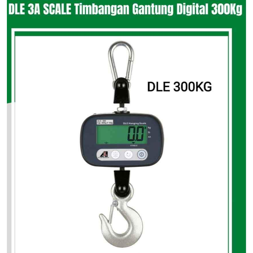 Jual TIMBANGAN Digital Gantung Merk DLE 300 Kg | Shopee Indonesia