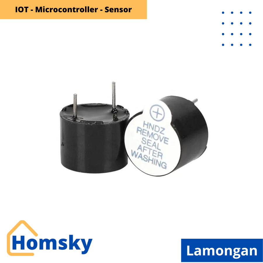 Jual Buzzer Speaker Aktif 3V 5V Arduino Nodemcu ESP8266 IOT - Homsky ...