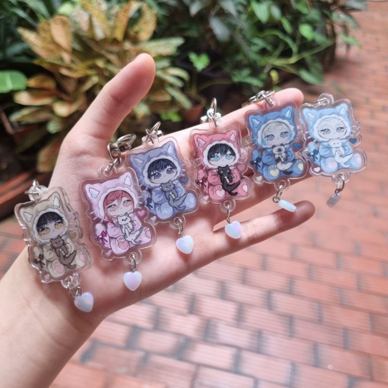 Jual (KEYCHAIN VER.) MEOW AND ME SERIES | Shopee Indonesia