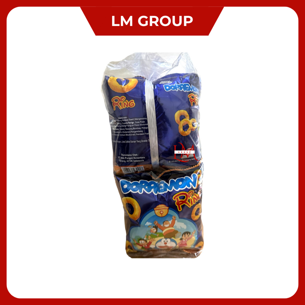 Jual Doraemon Ring Cemilan Snack Chiki Ecer 2000 1 Pack Isi 10 pcs ...