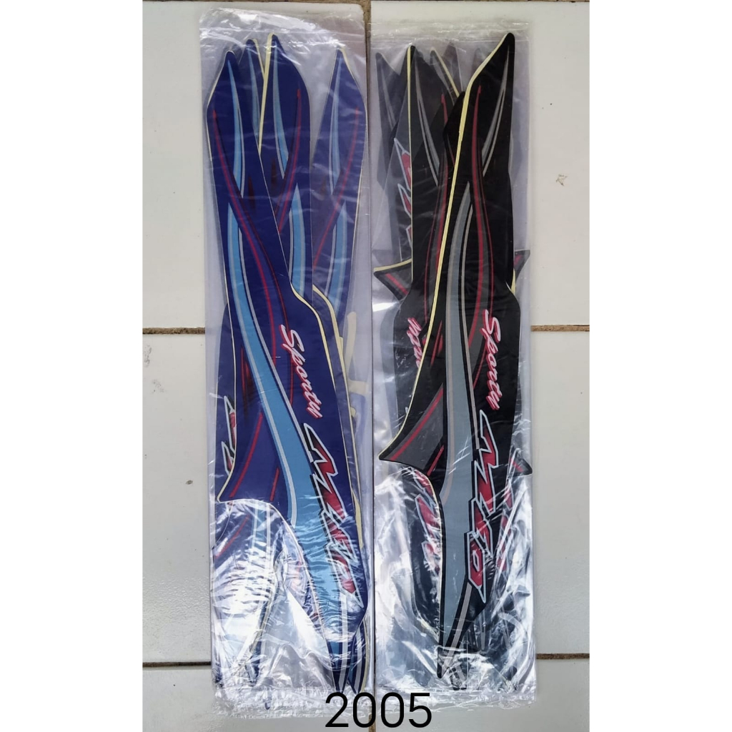 Jual STIKER STRIPING LIS LES BODY MIO SPORTY 2005 VARIASI STANDAR ...