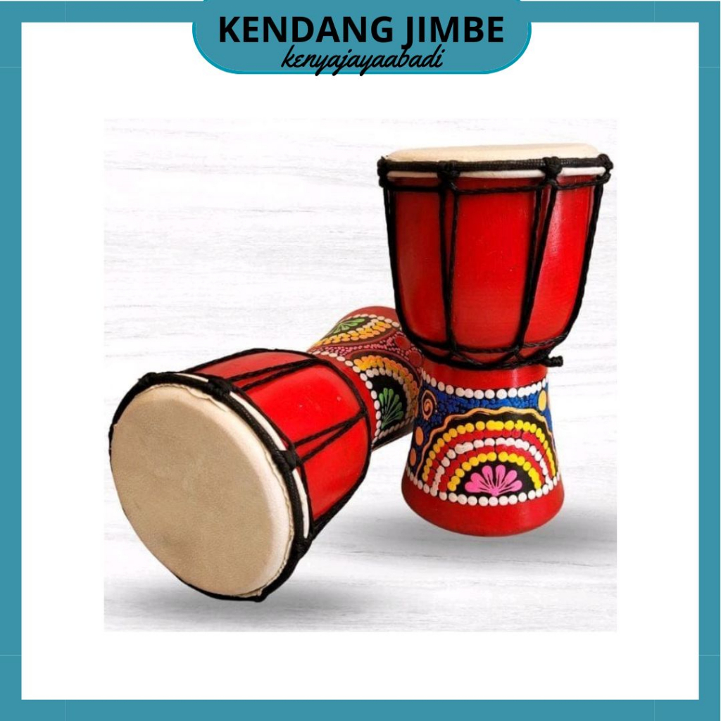 Jual kenyajayaabadi Mainan Kendang Jimbe Anak / Gendang Jimbe Uk. 25 cm ...