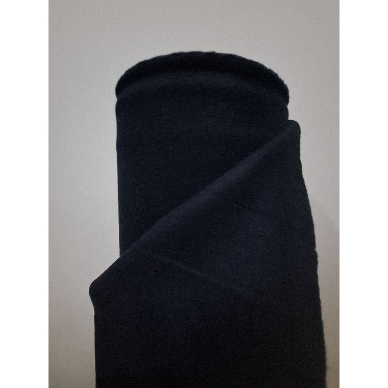Jual Kain Bahan woll Blue Black asli pure 100% original High Quality ...