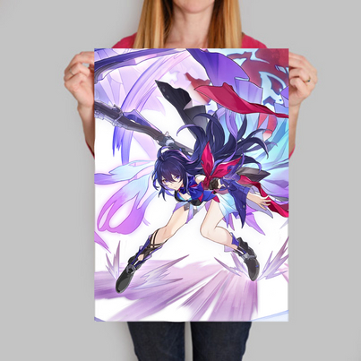 Jual POSTER : HONKAI STAR RAIL REROLL GACHA SEELE JING YUAN SILVER WOLF ...