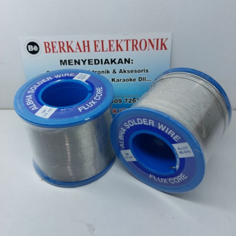 Jual Timah Solder Alpha/Albha Roll Besar 60/40 0.8mm | Shopee Indonesia