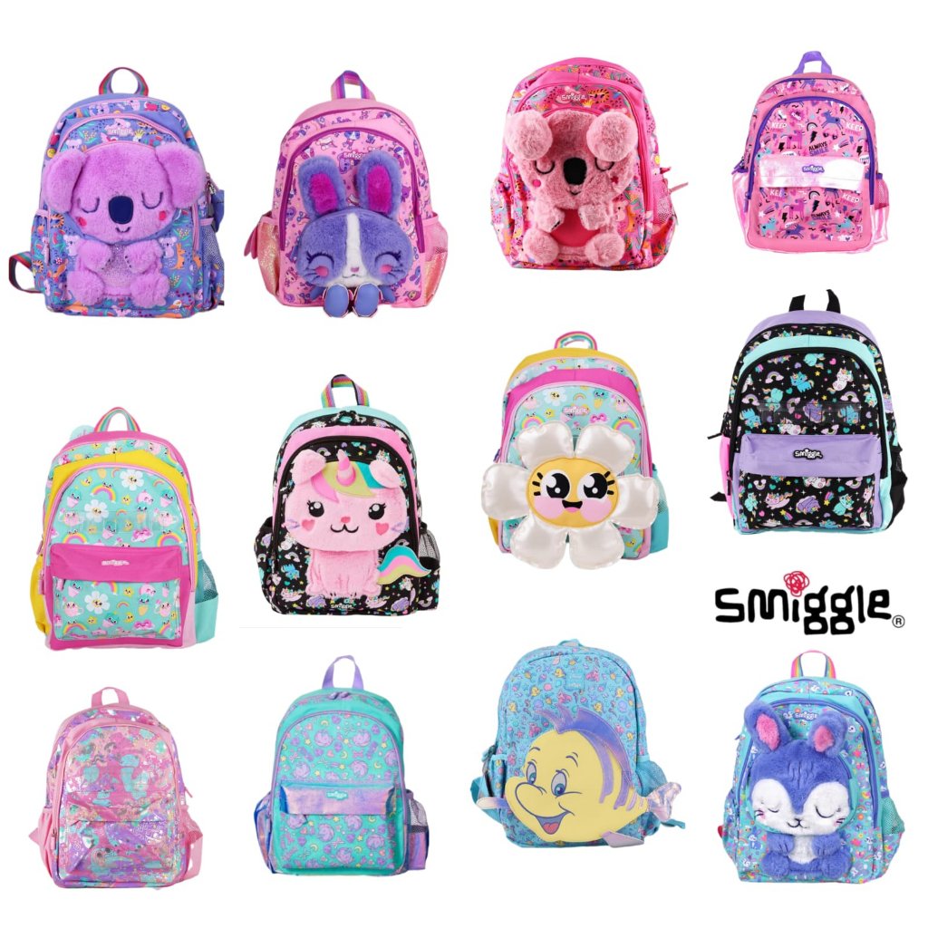 Jual Tas Sekolah Anak TK Smiggle replica Koala Unicorn spiderman ...