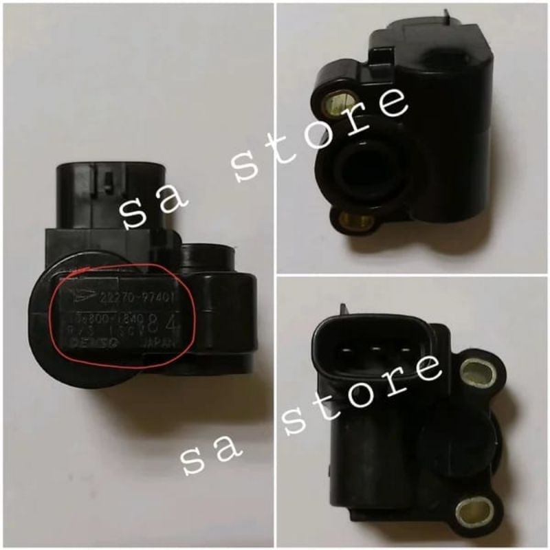 Jual sensor actuator idle speed control ISC Vios kijang efi | Shopee ...