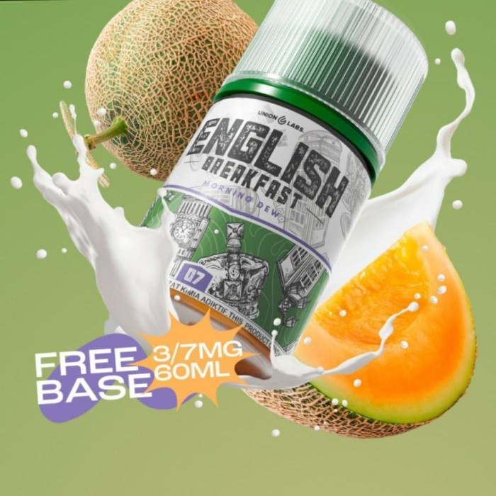 Jual English Breakfast V6 60ml 3mg 7mg Morning Dew Liquid Freebase ...