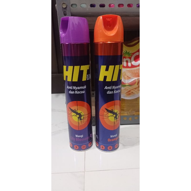 Jual Hit aerosol semprot nyamuk dan kecoa 600ml | Shopee Indonesia