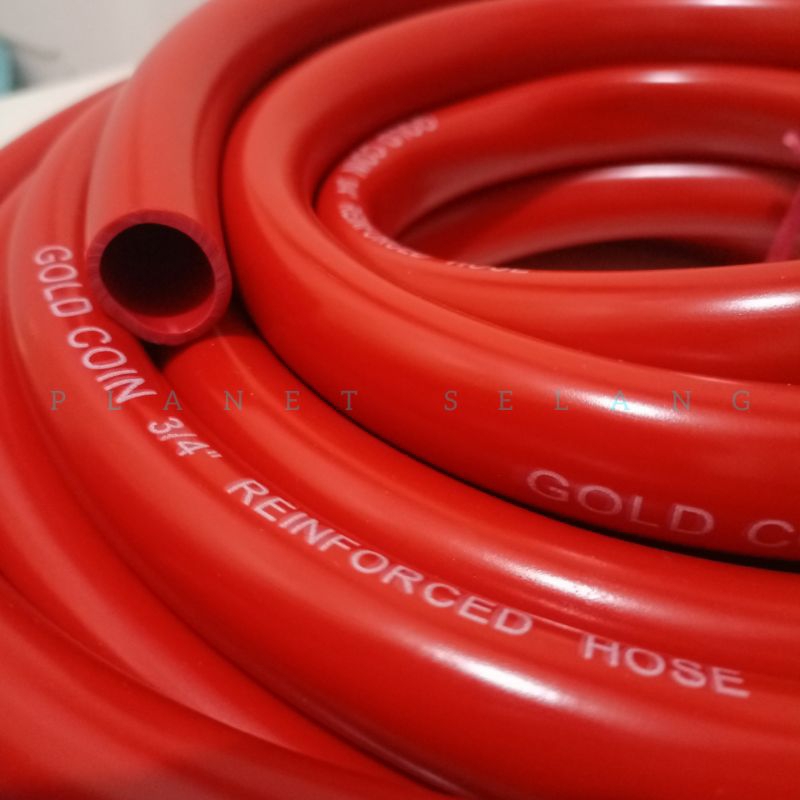 Jual GROSIR Selang Air ANTI TEKUK 3/4 Inch Tebal 2 MM Selang Elastis Warna DOP Per 1 Meter ...