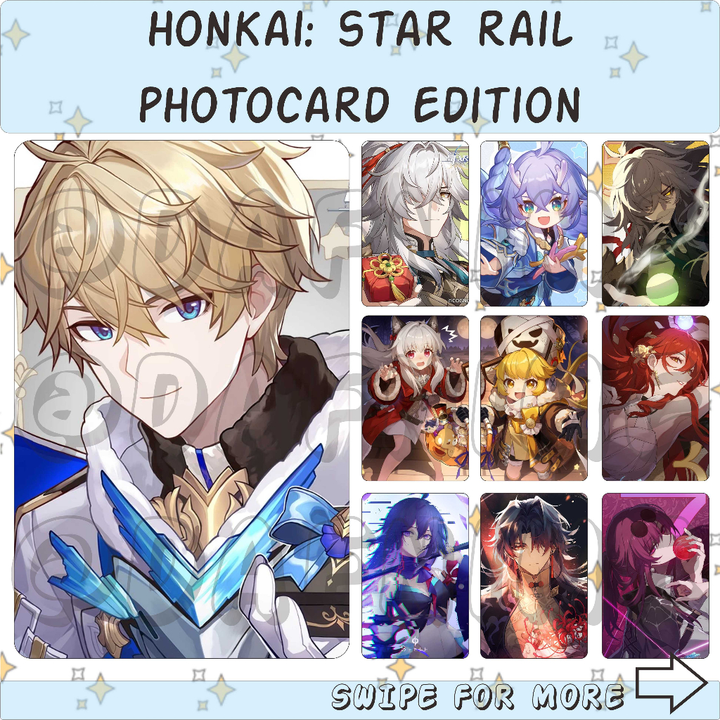 Jual HONKAI: STAR RAIL PHOTOCARD ANIME | Shopee Indonesia
