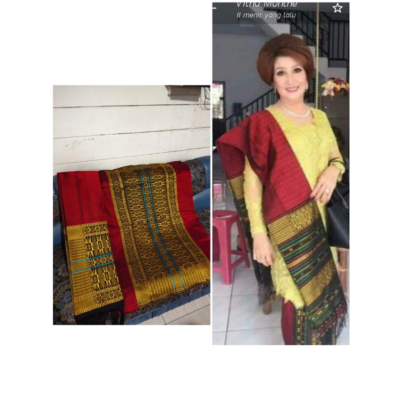 Jual Tumtuman Full Tenun Tarutung Asli | Shopee Indonesia