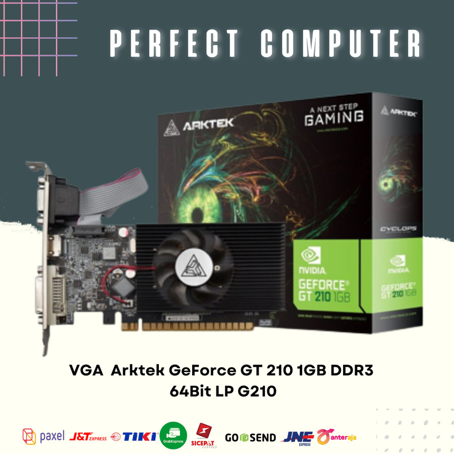 Jual VGA Arktek Geforce GT 210 1GB 64 Bit V2 | Shopee Indonesia