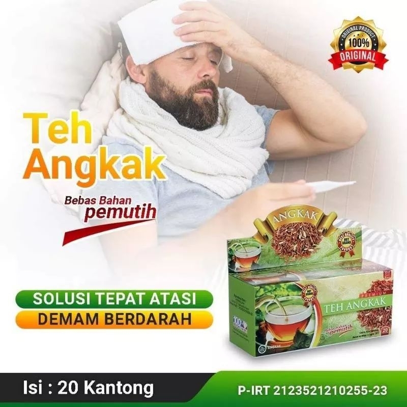 Jual ANGKAK-Teh celup Angkak Darusyifa Obat Demam Dan Typus isi 20 ...