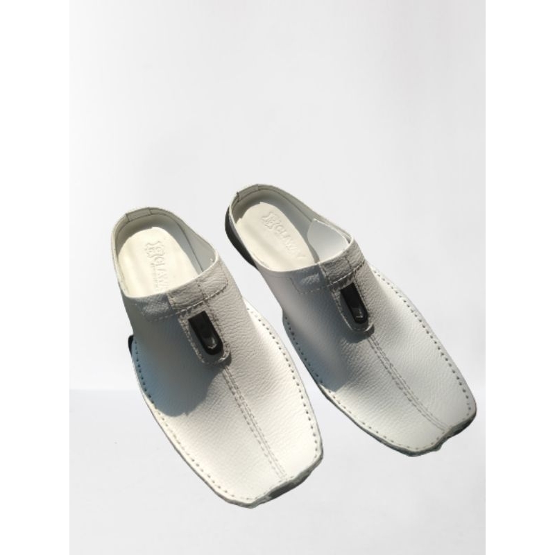 Jual Sepatu sandal bustong Bakiak terompah selop kelom pria kulit asli ...