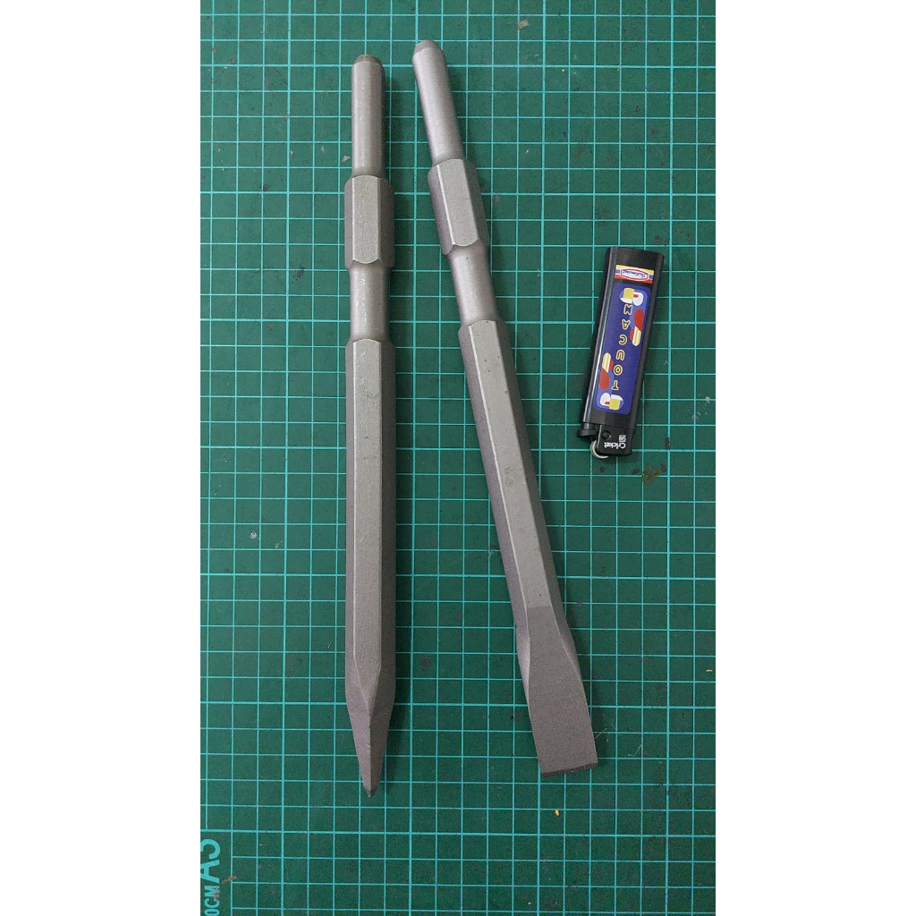 Jual Mata Bobok Tembok Beton SDS Hex Chisel Point Flat 17 mm INGCO ...