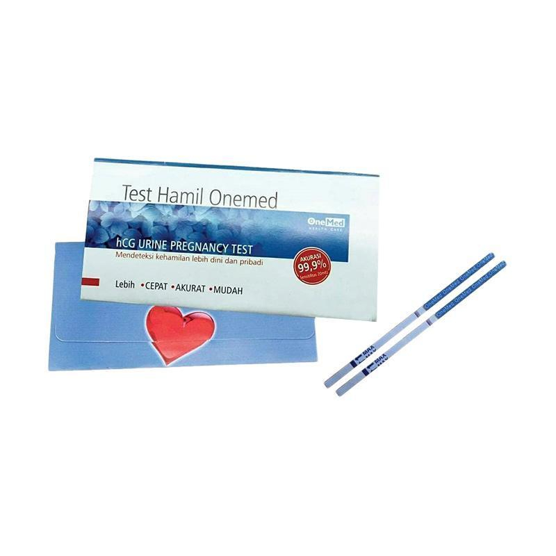 Jual Alat Tes Kehamilan ONEMED - Test Pack One Med - Tespek Instant ...