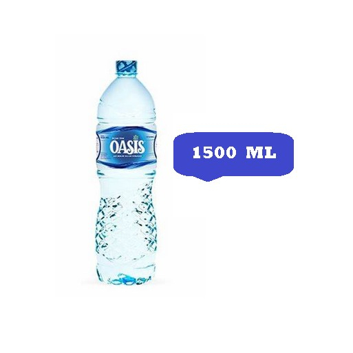 Jual OASIS BOTOL 1500 ML AIR KEMASAN ISI 12 BOTOL PER DUS | Shopee ...