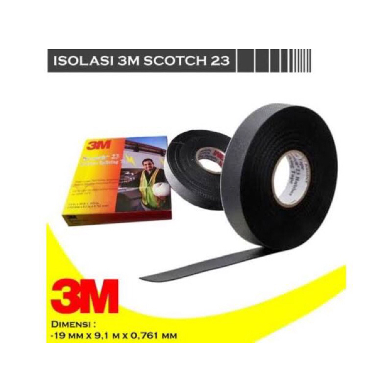 Jual Isolasi Scotch 23+ / Isolasi Tahan Panas / Isolasi Submersible ...