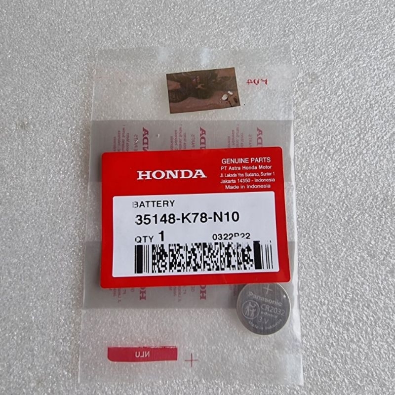 Jual Battery Baterai Kontak Remote PCX 150 Vario 150 ESP Scoopy ADV ...